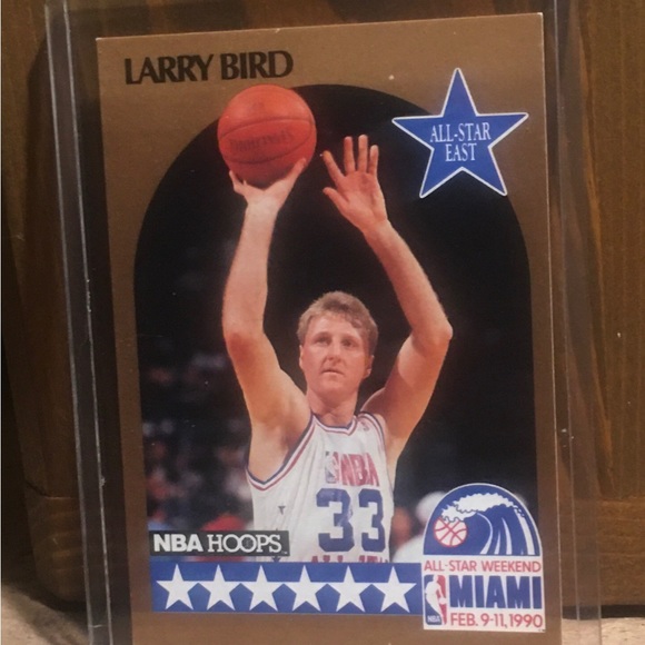 Other | Vintage Larry Bird Boston Celtics Collectors Card | Poshmark